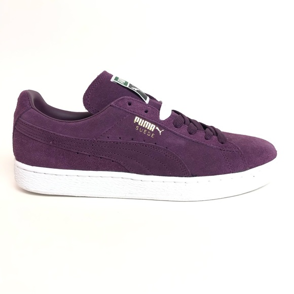 Puma | Shoes | Puma Suede Classic Plus Plum Purple Shoe 35656864 | Poshmark